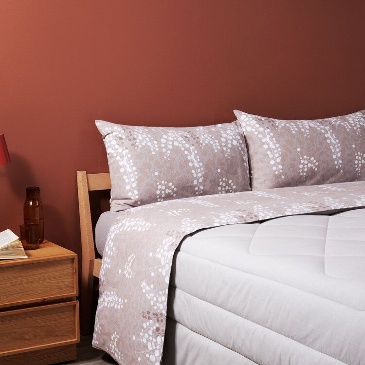 Scopri COMPLETO LETTO FLANELLA POLKA DOT BEIGE | Acquista su Bassetti ...